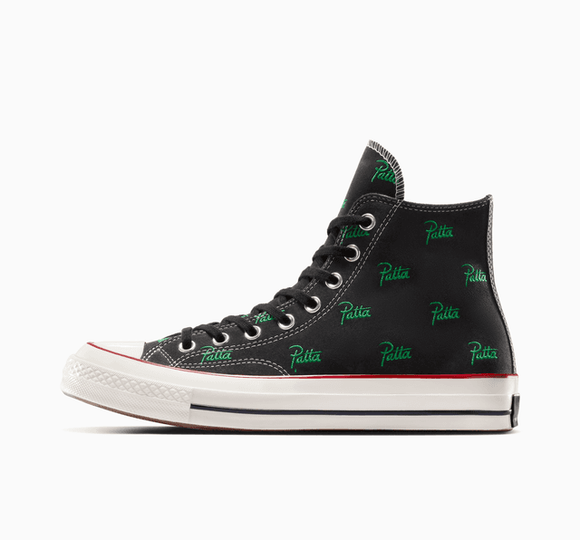 Converse x Patta Chuck 70 Black/Jolly Green A13857C