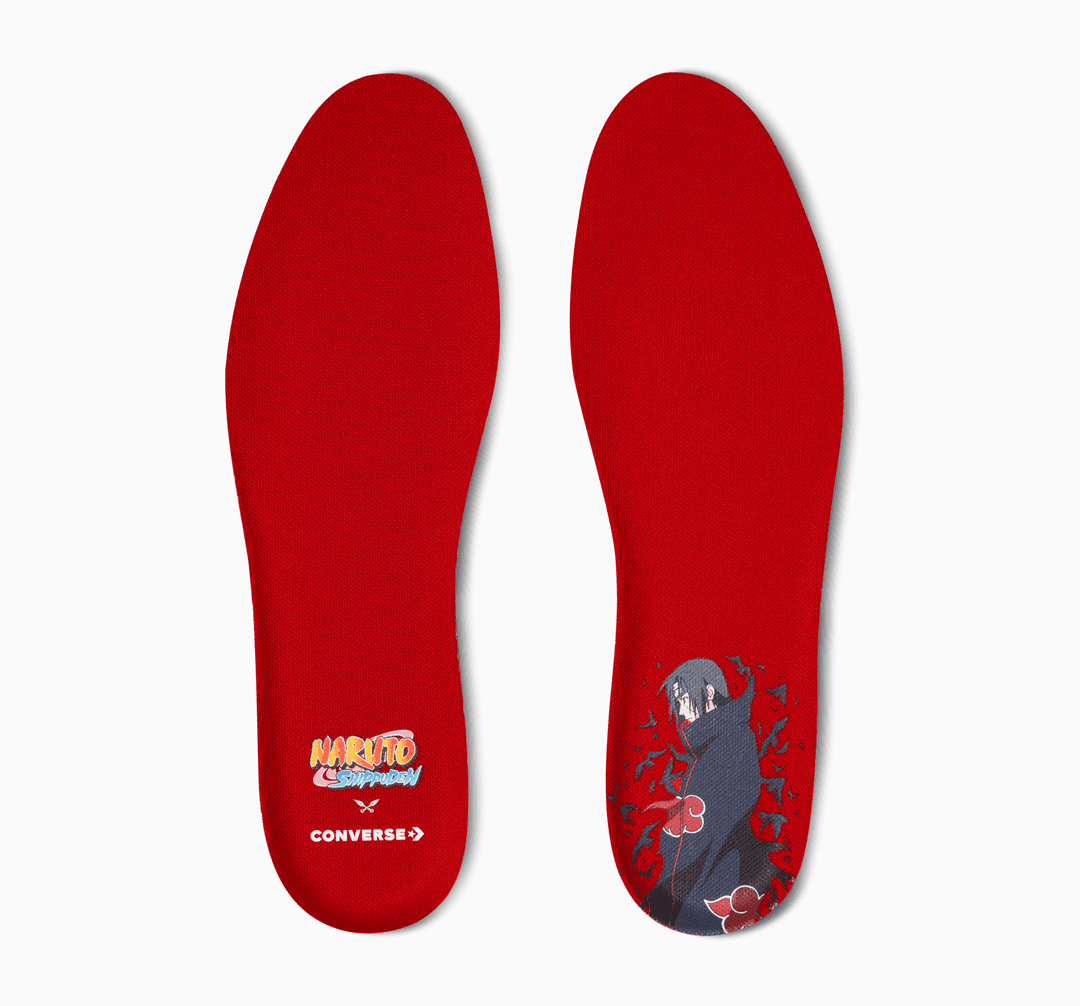 Converse x NARUTO SHIPPUDEN Itachi Weapon Black/Red/Moonbathe A14835C