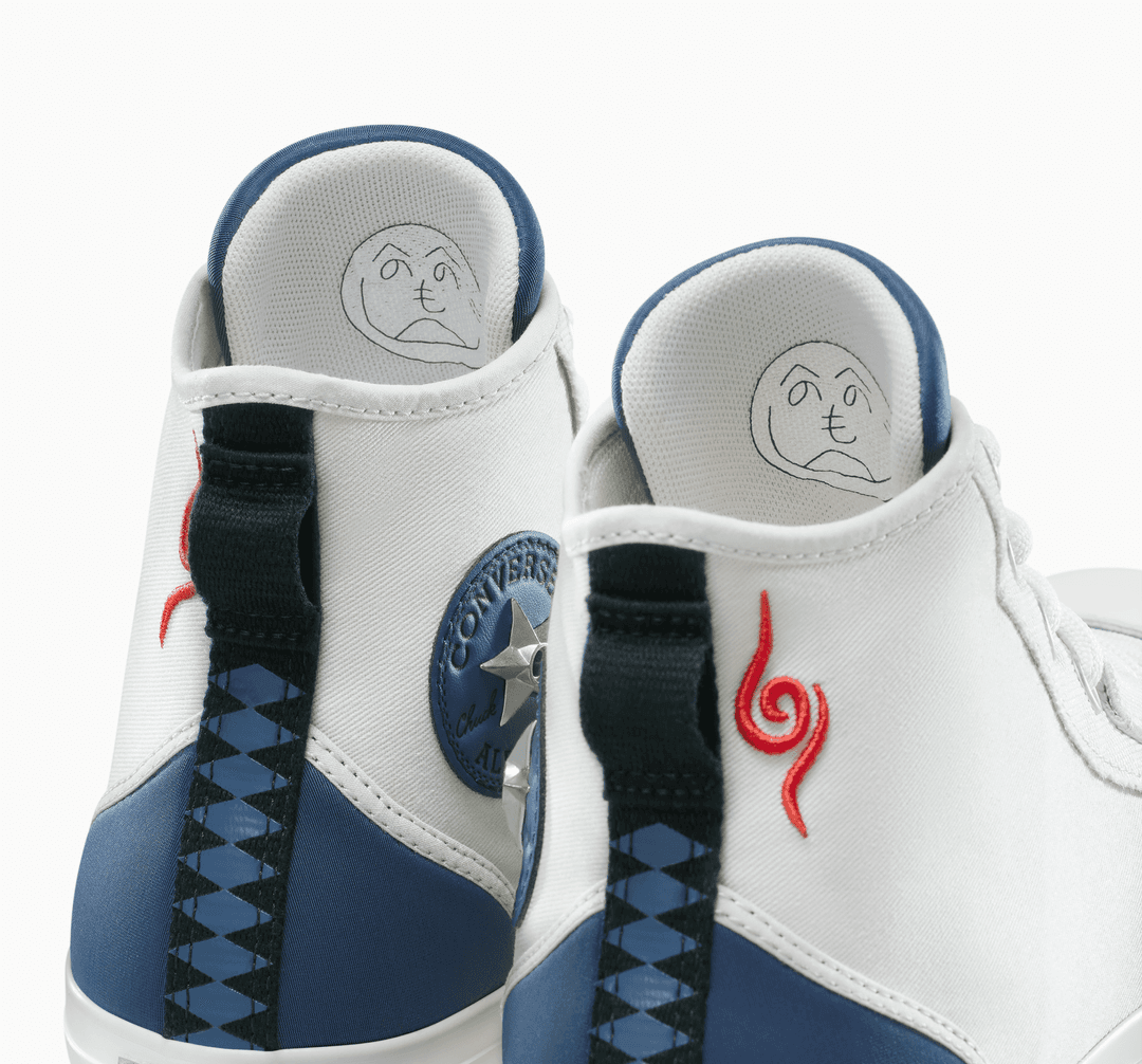 Converse x NARUTO SHIPPUDEN Kakashi Chuck Taylor All Star Barely Grey ...