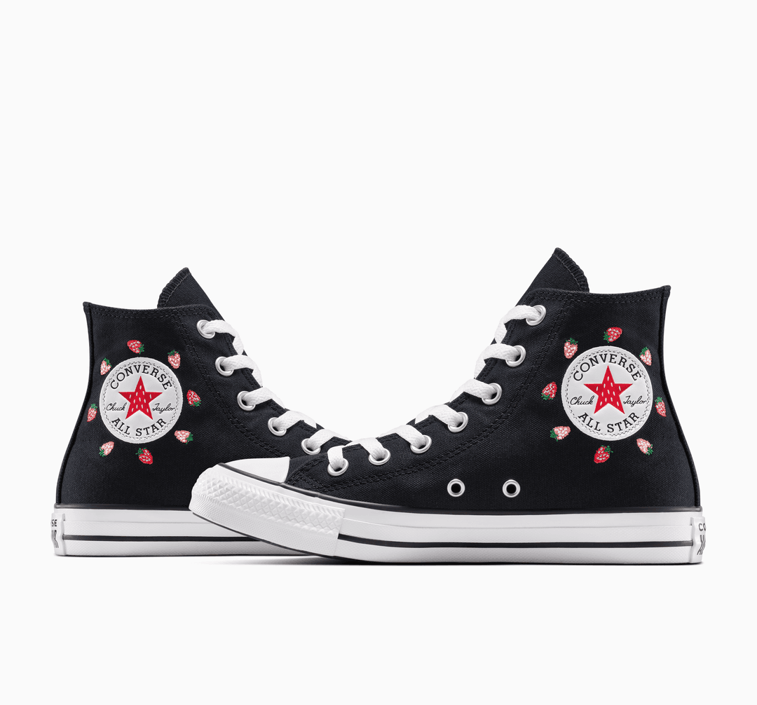 Chuck Taylor All Star Strawberries Black/Soft Red/Green A14932C