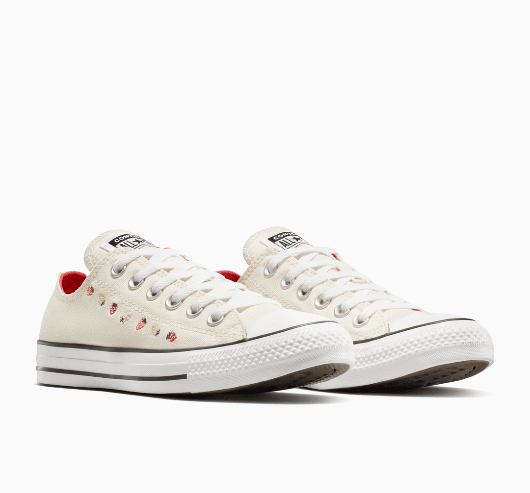 Chuck Taylor All Star Strawberries Egret/Soft Red/Green A14933C